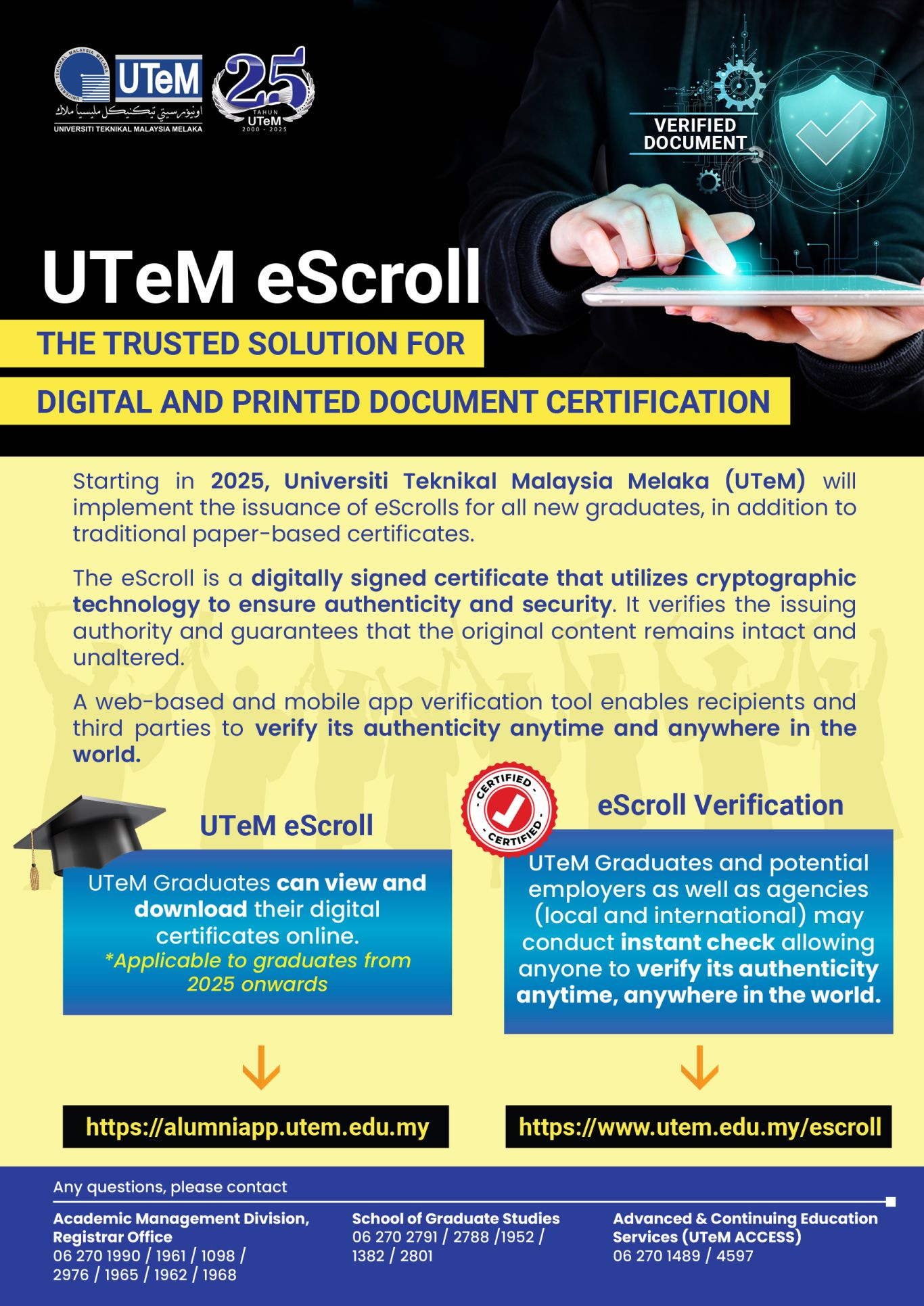 Universiti Teknikal Malaysia Melaka - UTeM - UTeM eScroll